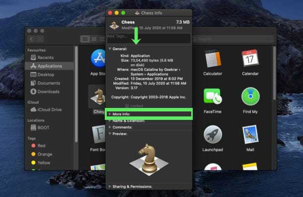 Using The Get Info Keyboard Shortcut on MacBook - Soldrit