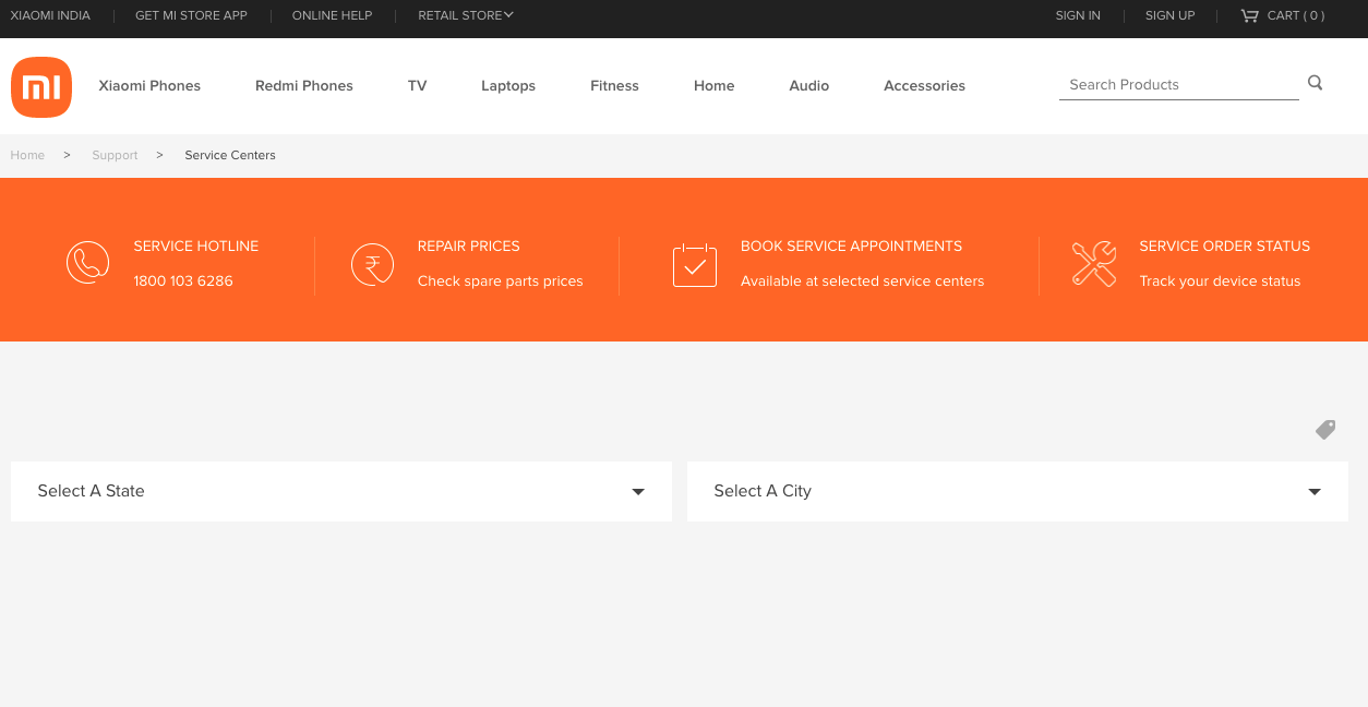 List of MI Authorised Service Centers in Bangalore with Address - Soldrit